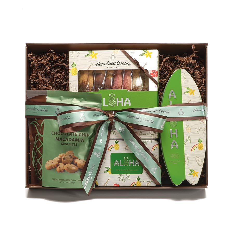 Aloha Gift Tray - Cookie Baskets - Honolulu Cookie Company