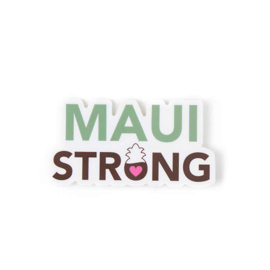 Maui Strong Decal - Merchandise - Honolulu Cookie Company