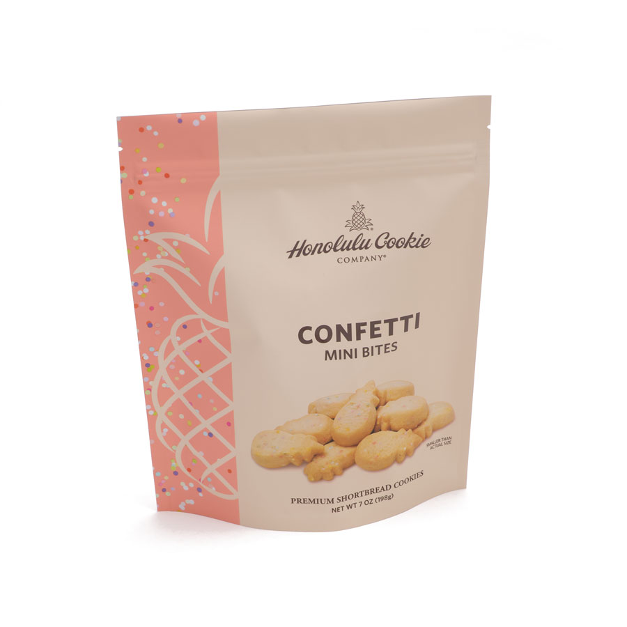 Confetti Mini Bites Snack Pack 7oz - Honolulu Cookie Company